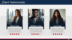 Insurance Company Pitch Deck for PowerPoint and Google Slides - PPT Slides