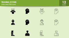 Trauma Icons for PowerPoint and Google Slides