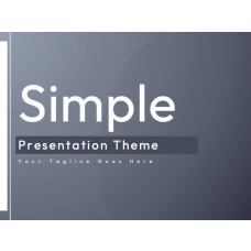 Simple PowerPoint & Google Slides Templates