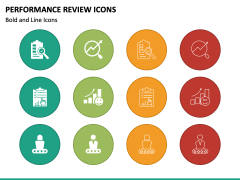 Performance Review Icons for PowerPoint and Google Slides - PPT Slides