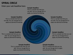 Spiral Circle for PowerPoint and Google Slides - PPT Slides