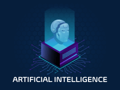 Animated Artificial Intelligence PowerPoint and Google Slides Template ...