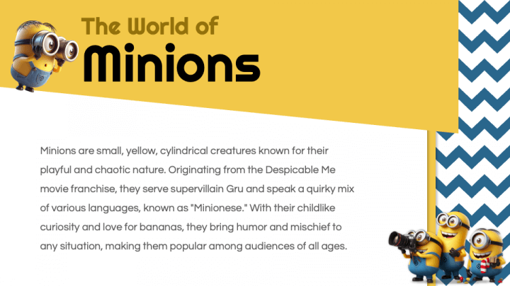 Free - Minions Presentation Theme for PowerPoint and Google Slides ...