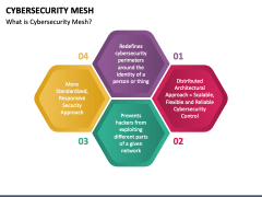 Cybersecurity Mesh PowerPoint and Google Slides Template - PPT Slides