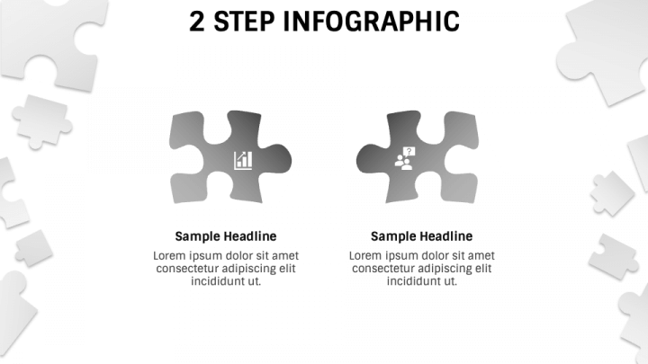 Puzzle Background for PowerPoint and Google Slides - PPT Slides