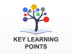 Key Learning Points PowerPoint and Google Slides Template - PPT Slides