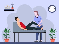 Physiotherapy Illustration for PowerPoint and Google Slides - PPT Slides