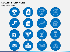 Success Story Icons for PowerPoint and Google Slides - PPT Slides