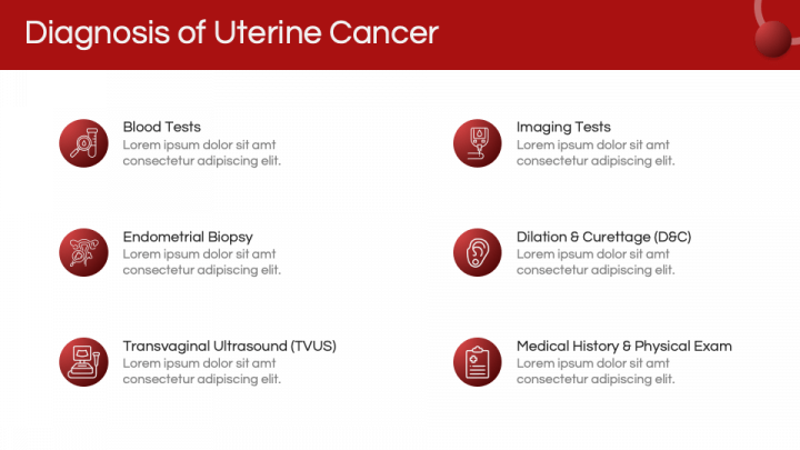 Uterus Cancer PowerPoint and Google Slides Template - PPT Slides