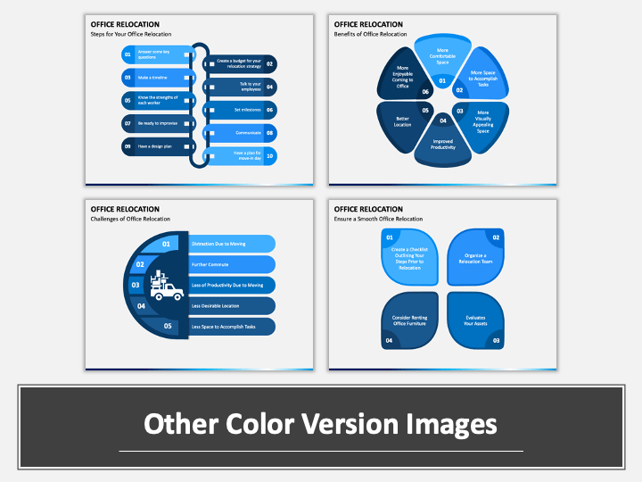 Office Relocation PowerPoint and Google Slides Template - PPT Slides