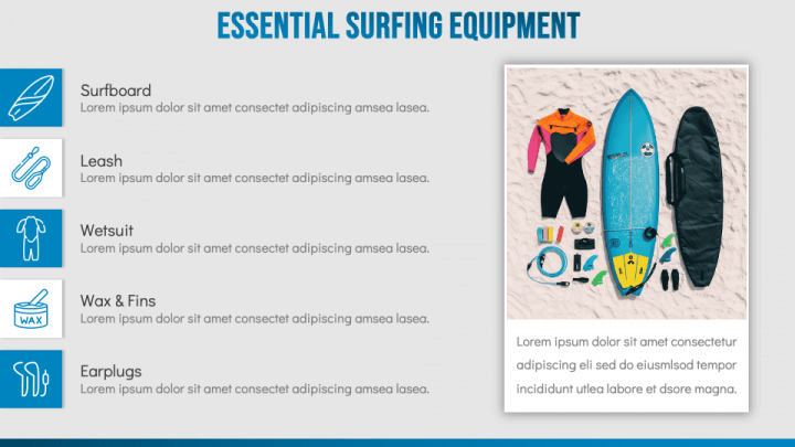 Free - Surfing Theme for PowerPoint and Google Slides - PPT Slides