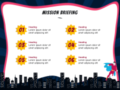 Free - Superheroes Presentation Theme for PowerPoint and Google Slides