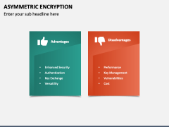 Asymmetric Encryption PowerPoint and Google Slides Template - PPT Slides