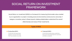 Social Return on Investment (SROI) Framework PowerPoint and Google ...