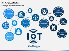 IoT Challenges PowerPoint and Google Slides Template - PPT Slides