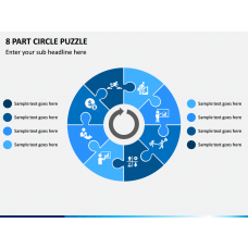 Page 4 - Circle Puzzle PowerPoint Templates - PPT Slides | SketchBubble