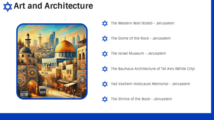 Free - Culture of Israel PowerPoint and Google Slides Template - PPT Slides