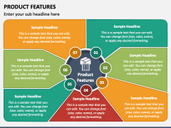 Product Features PowerPoint and Google Slides Template - PPT Slides