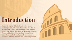 Free - History of Rome PowerPoint and Google Slides Template - PPT Slides