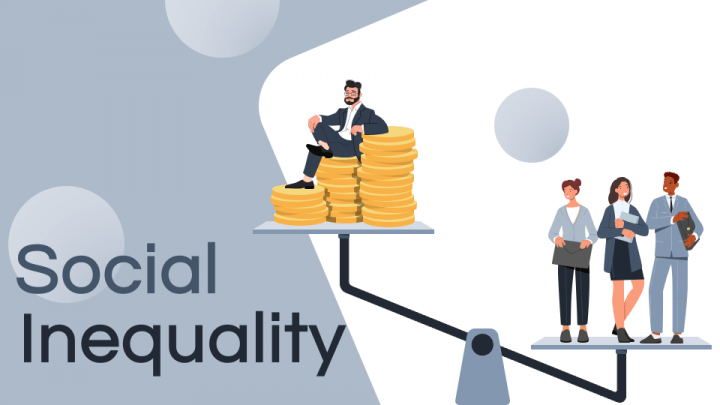 Social Inequality PowerPoint and Google Slides Template - PPT Slides