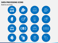 Data Processing Icons for PowerPoint and Google Slides - PPT Slides