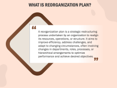 Reorganization Plan PowerPoint and Google Slides Template - PPT Slides