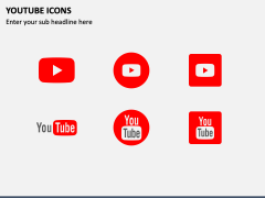 Youtube Icons for PowerPoint and Google Slides - PPT Slides