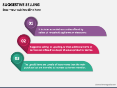 Suggestive Selling PowerPoint and Google Slides Template - PPT Slides