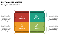 Rectangular Matrix for PowerPoint and Google Slides - PPT Slides