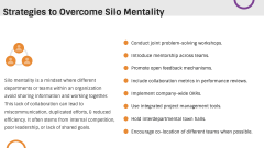 Silo Mentality PowerPoint and Google Slides Template - PPT Slides