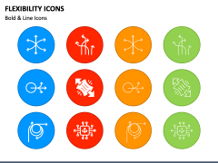 Flexibility Icons for PowerPoint and Google Slides - PPT Slides