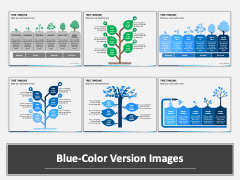 Tree Timeline PowerPoint and Google Slides Template - PPT Slides