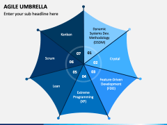 Agile Umbrella PowerPoint and Google Slides Template - PPT Slides