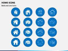 Home Icons for PowerPoint and Google Slides - PPT Slides