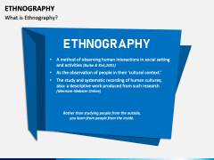 Ethnography PowerPoint and Google Slides Template - PPT Slides