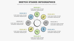Sketch Stages Infographics for PowerPoint and Google Slides - PPT Slides