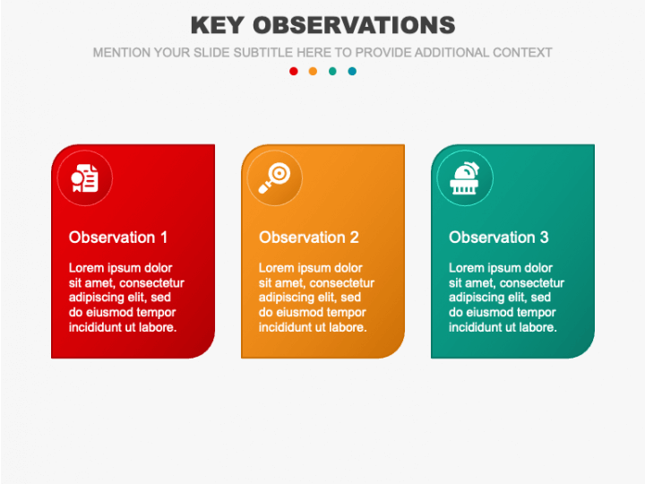 Key Observations PowerPoint and Google Slides Template - PPT Slides