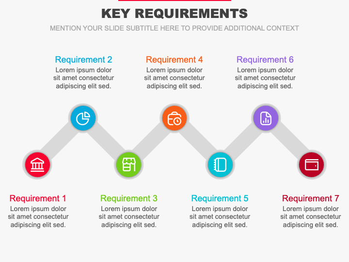 Key Requirements PowerPoint and Google Slides Template - PPT Slides