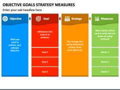 Objective Goals Strategy Measures PowerPoint and Google Slides Template ...