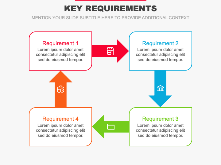 Key Requirements PowerPoint and Google Slides Template - PPT Slides
