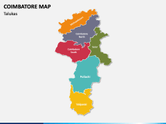 Coimbatore Map for PowerPoint and Google Slides - PPT Slides