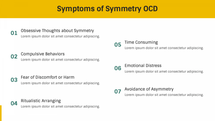 Symmetry OCD PowerPoint and Google Slides Template - PPT Slides