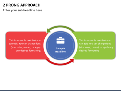 2 Prong Approach PowerPoint Template - PPT Slides