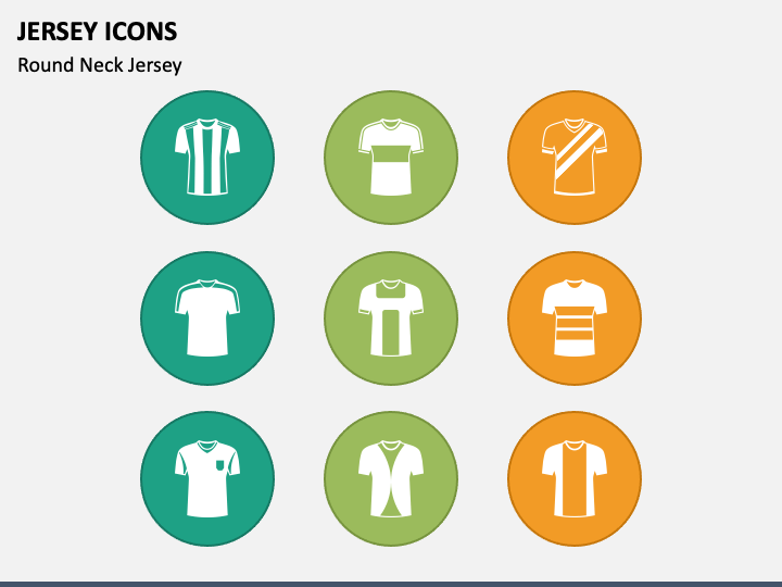 Jersey Icons for PowerPoint and Google Slides - PPT Slides