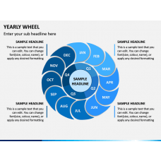 Yearly Roadmap PowerPoint Template