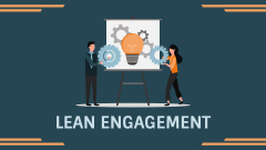 Lean Engagement PowerPoint and Google Slides Template - PPT Slides
