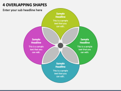 4 Overlapping Shapes PowerPoint Presentation Slides - PPT Template