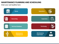 Maintenance Planning and Scheduling PowerPoint and Google Slides Template