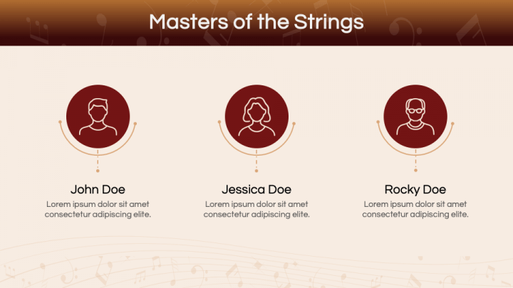 Free - Violin Theme for PowerPoint and Google Slides - PPT Slides