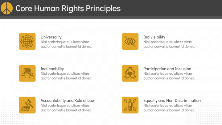 Human Rights Workshop for PowerPoint and Google Slides - PPT Slides